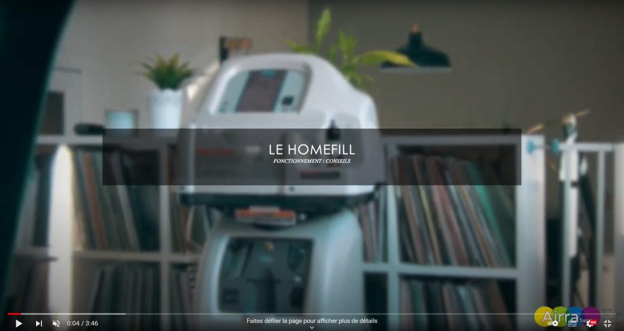 Le système Homefill | airra santé